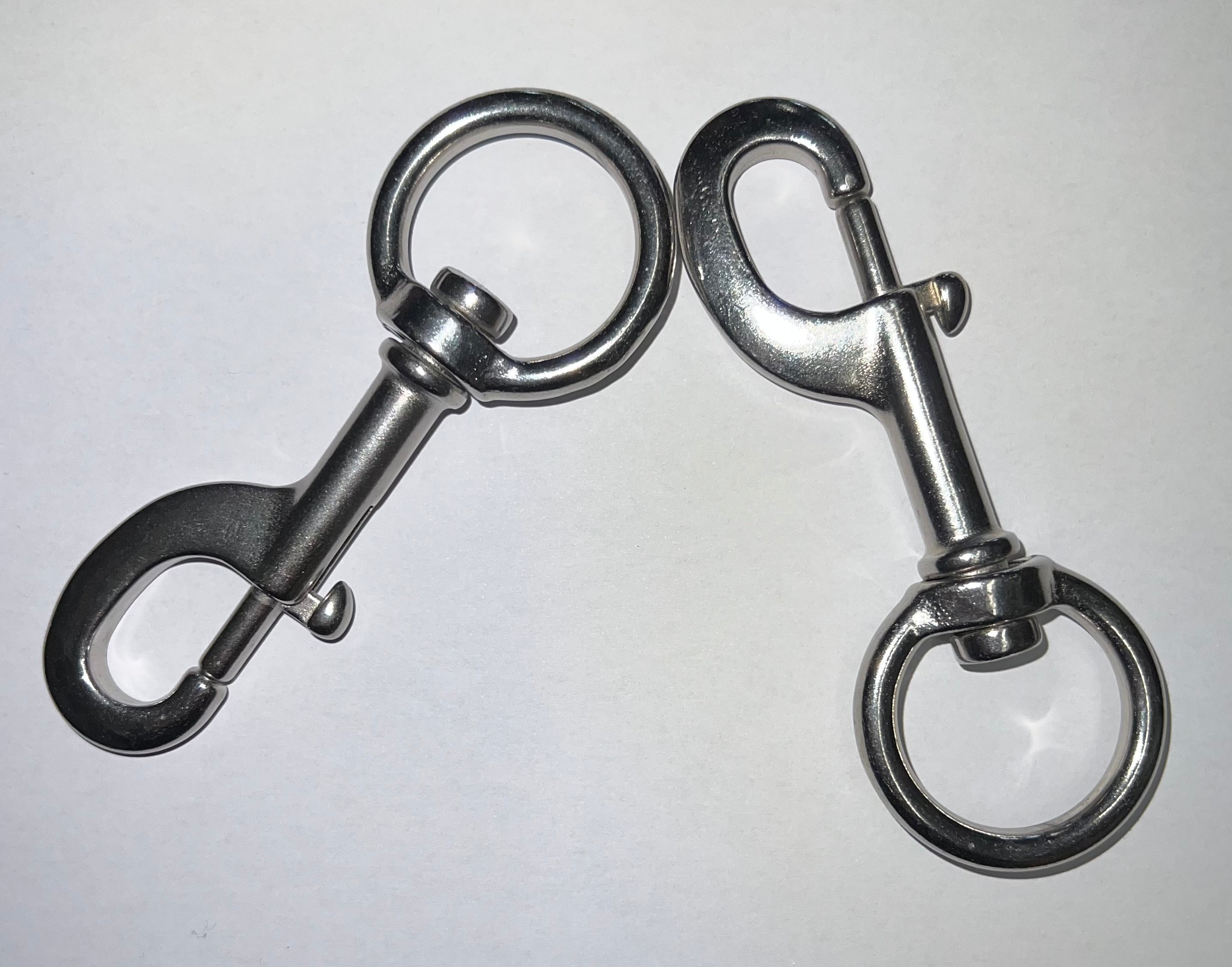 Lumb Bros 120mm Stainless Steel Bolt Snap